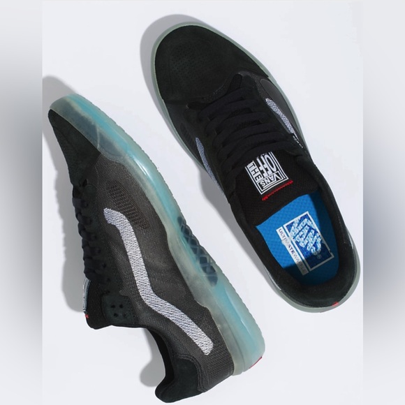 Vans | Shoes | Vans Evdnt Ultimate Waffle Black Vans Off The Wall Logo ...